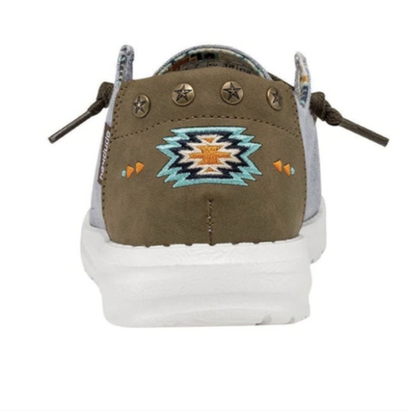 Hey Dude | Shoes | Hey Dude Wendy Rodeo Blue Aztec | Poshmark